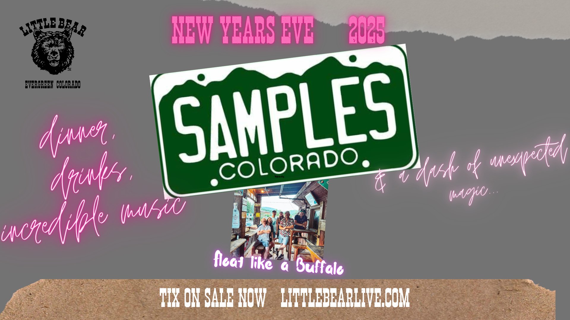 Upcoming Events – The Samples